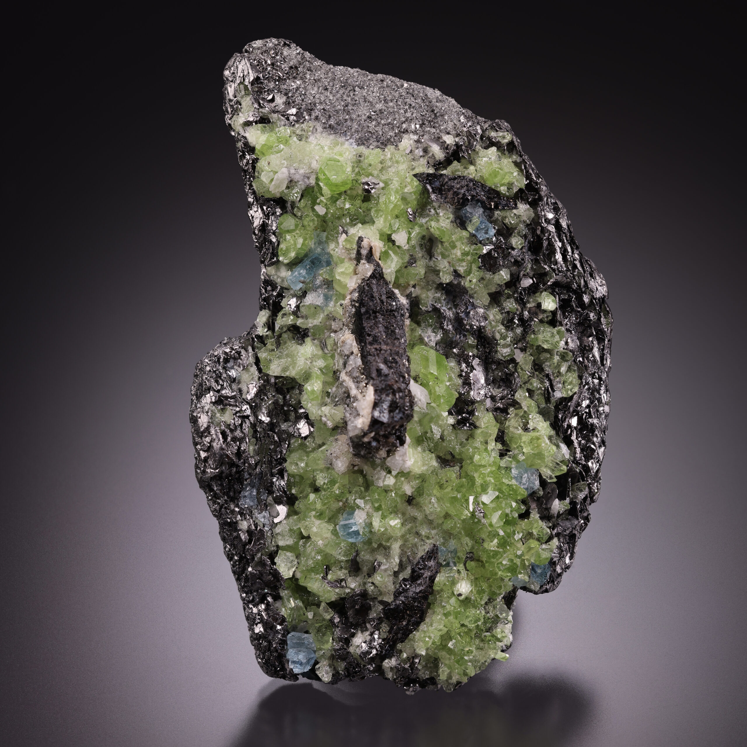Diopside (Cr & V-bearing), Fluorapatite, Graphite: Merelani Hills ...