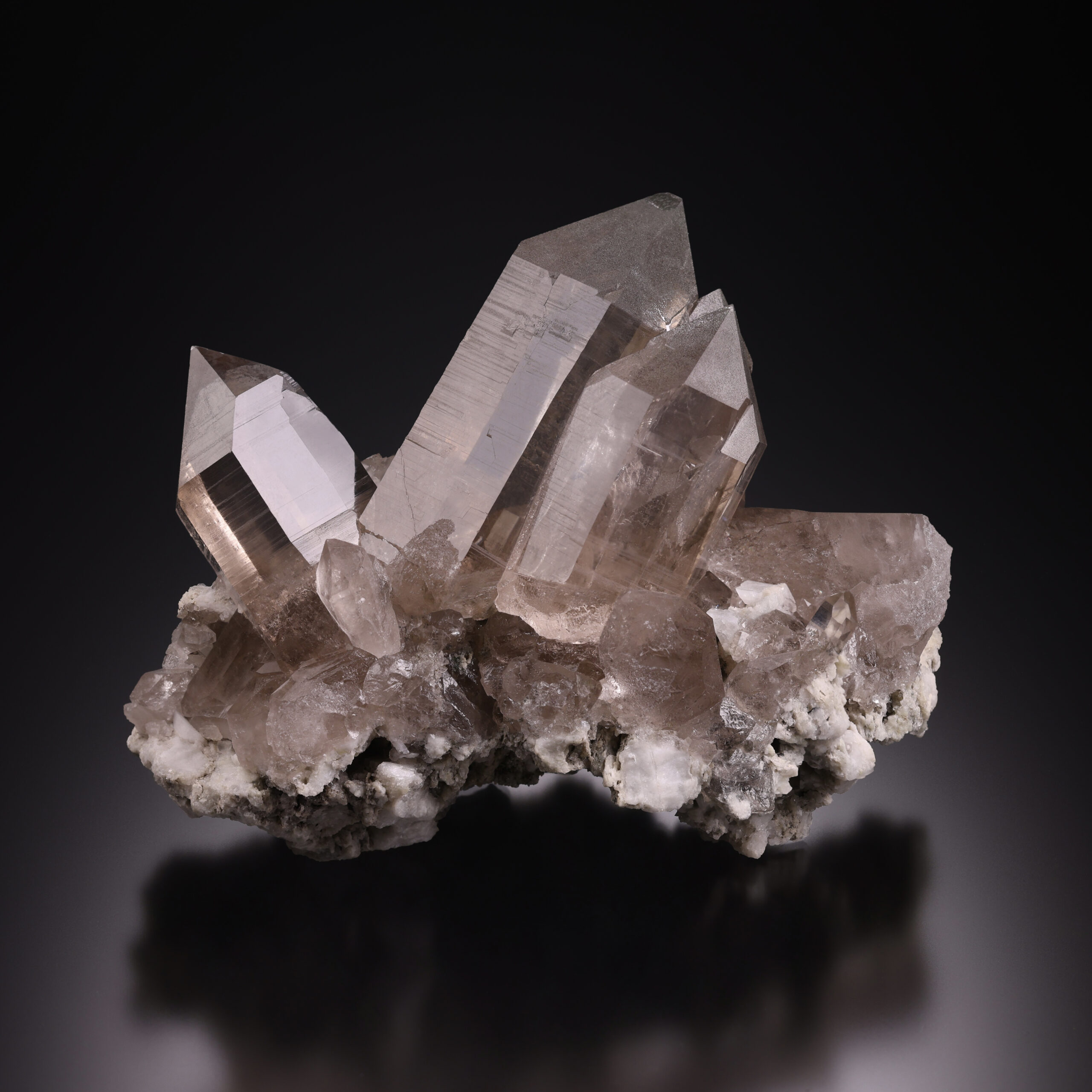 Smoky Quartz: Argentière Glacier, Chamonix, Haute-Savoie, Auvergne ...