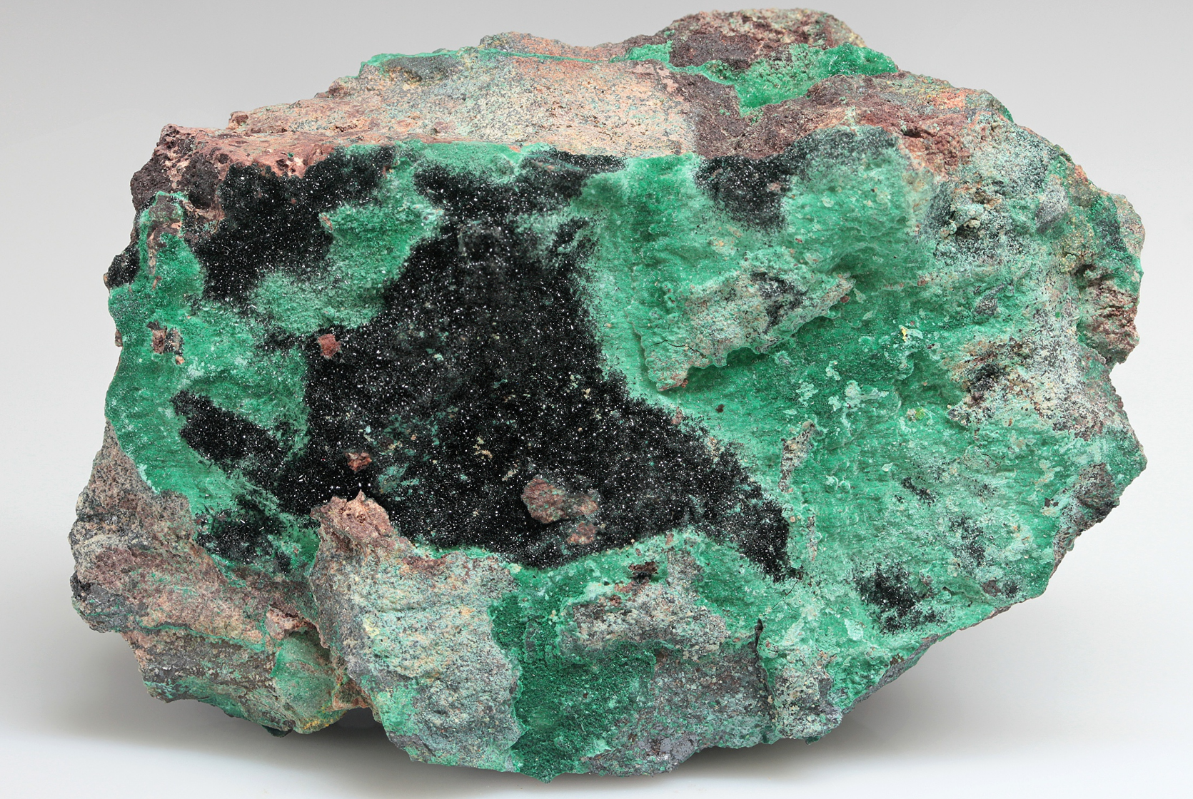 Malachite, Vandenbrandeite: Musonoi Mine, Kolwezi, Mutshatsha, Lualaba ...