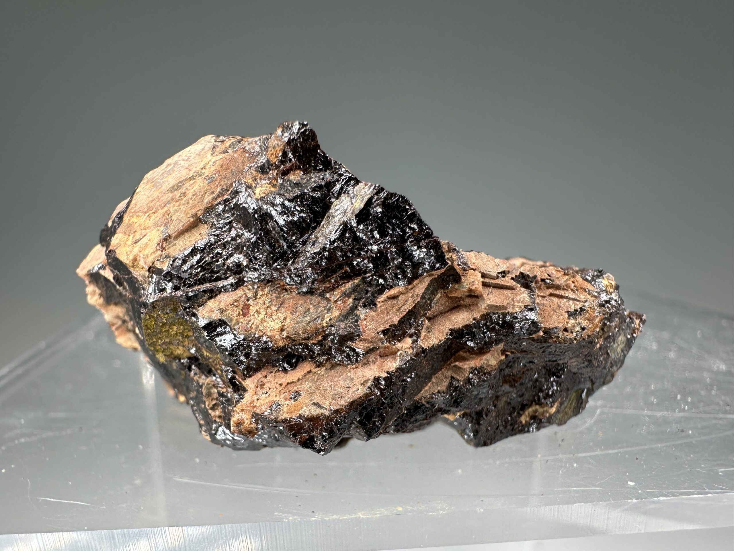 Samarskite-(Y): Black Cloud Pegmatite, Divide, Teller County, Colorado ...
