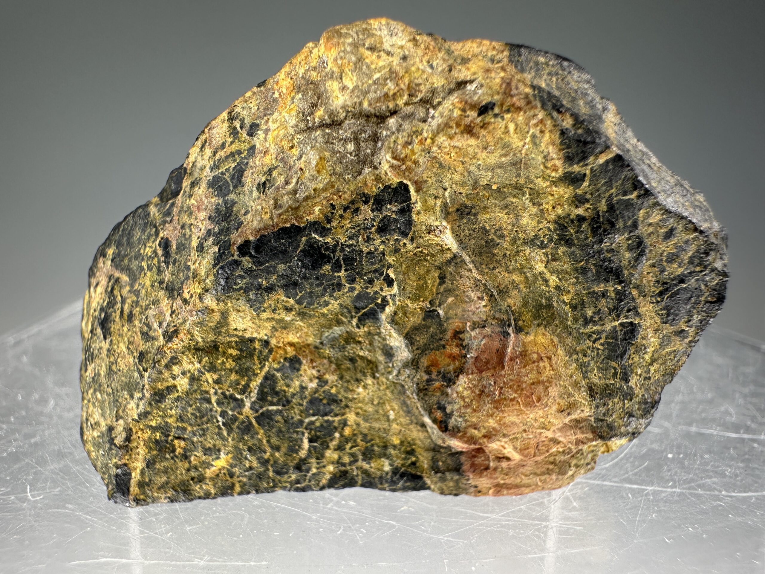 Uraninite var. Pitchblende, Uranophane: El Sherana mine, South ...