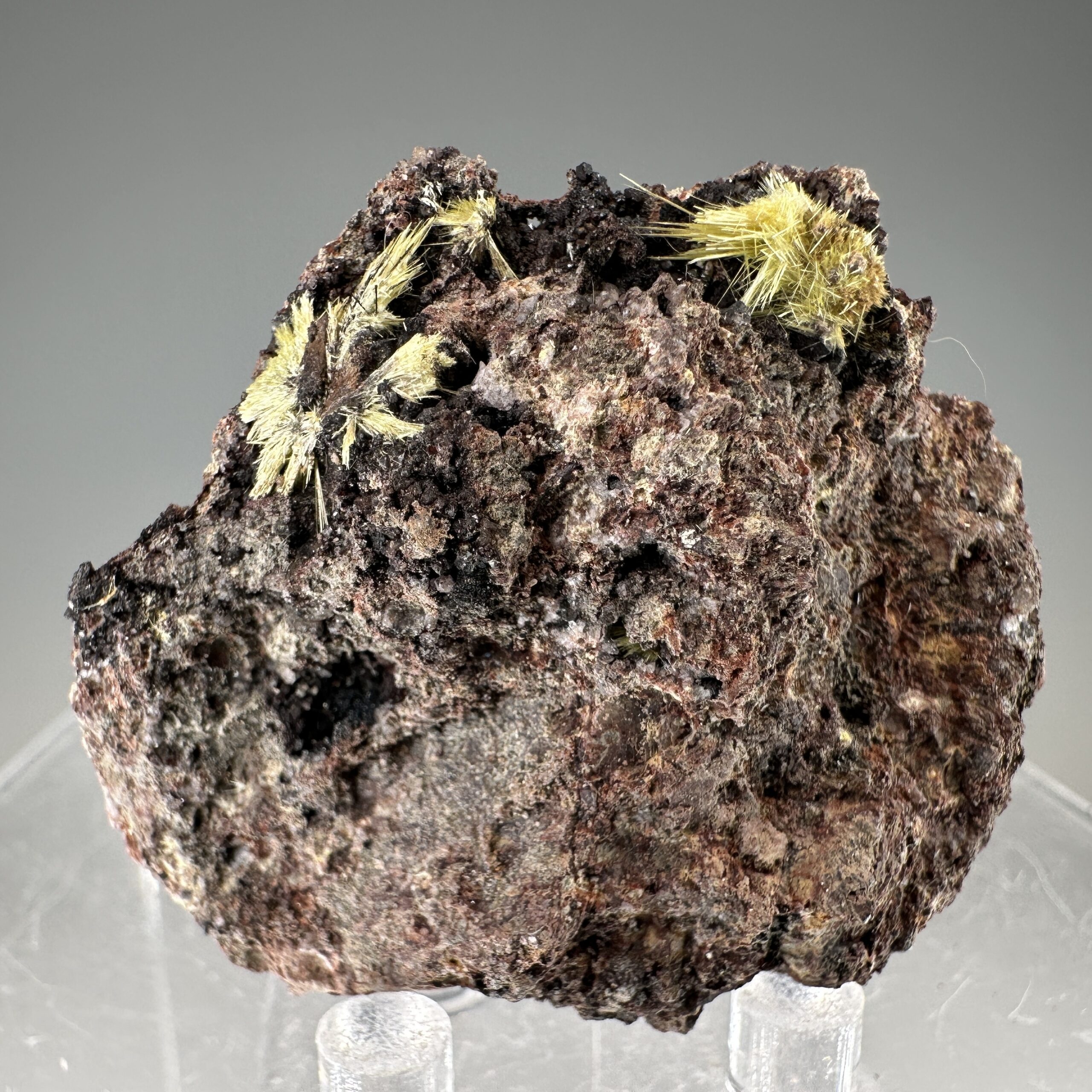 Uranophane, Goethite: Madawaska Mine (Faraday Mine), Faraday Township ...