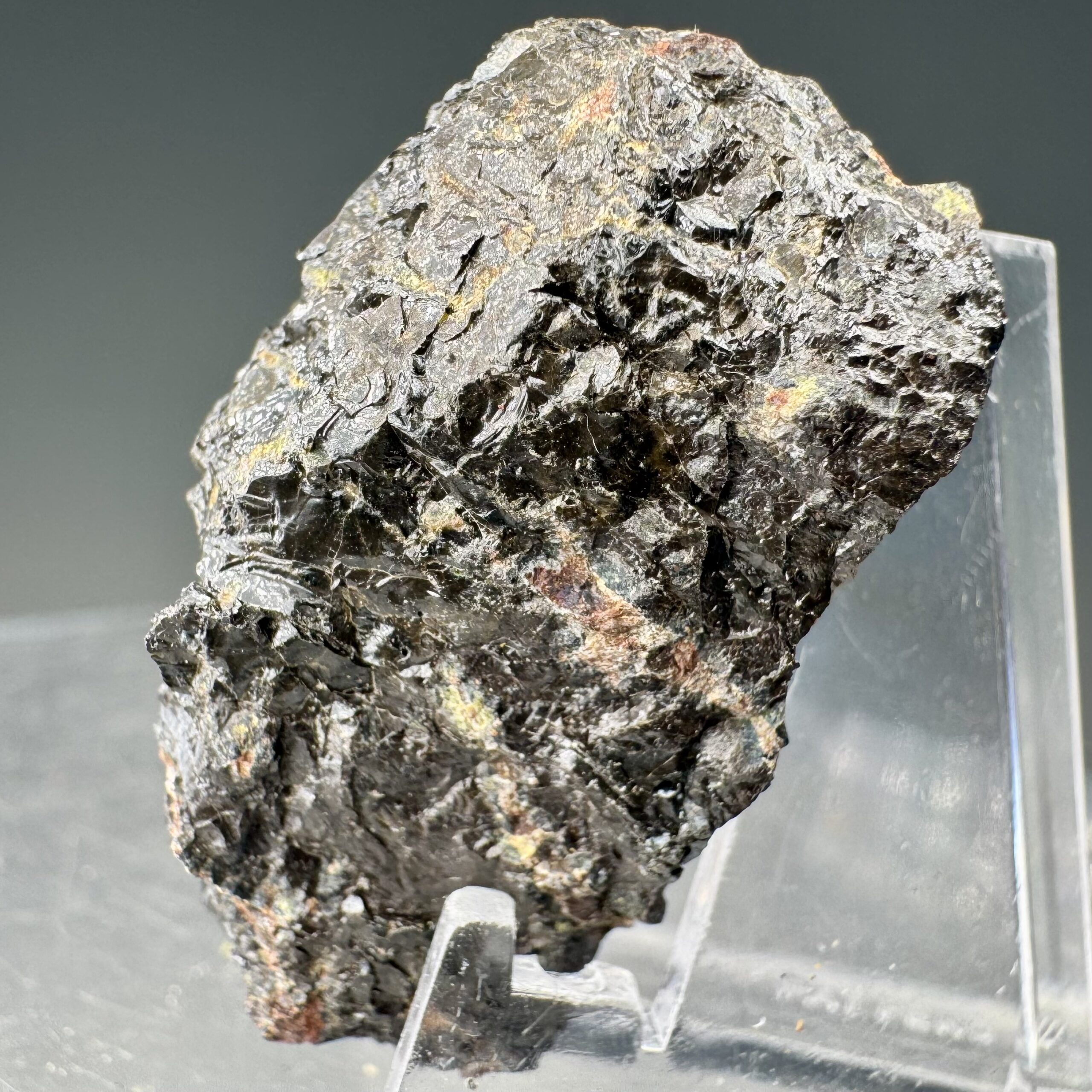 Samarskite-(Y): Oregon #3 Pegmatite, South Platte District, Jefferson ...